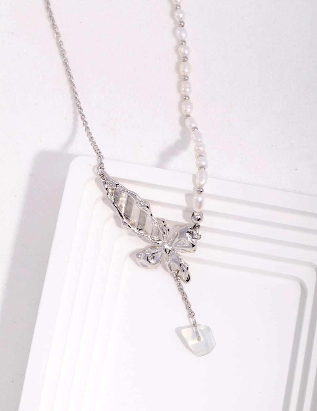Sculpted Wing Necklace – Fybelle Jewellery